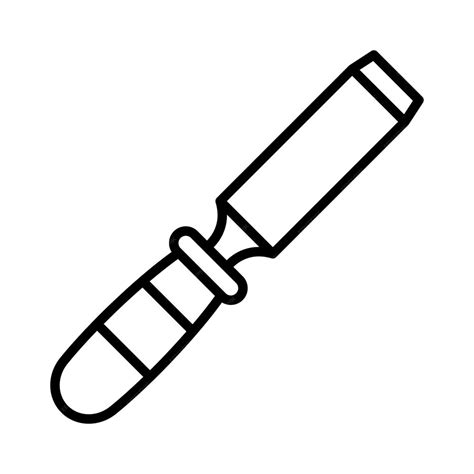 Premium Vector Chisel Icon Vector Design Template In White Background