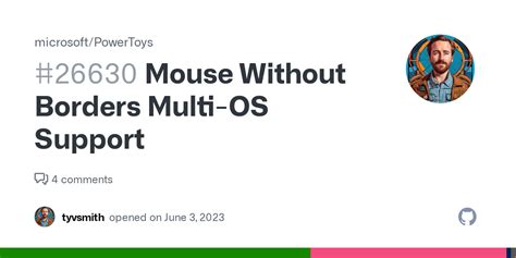 Mouse Without Borders Multi Os Support · Issue 26630 · Microsoft