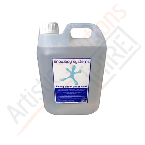 Snowbabe Falling Snow Fluid Artistic Solutions