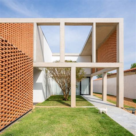 Casa Grid Features Brick Screens Set Into Concrete Frames
