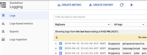 Python Is It Possible To Update Stackdriver Logs When A Bigquery Job