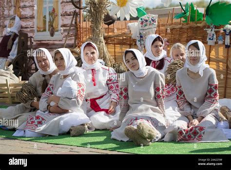 Belarus The City Of Gomil September 14 2019 City Holiday A Group