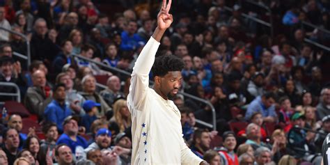 Embiid Named All Nba Second Team Philadelphia Sixers