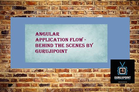 Angular Application Flow Behind The Scenes Detailed Explanation ~ Guruji Point Code You Want