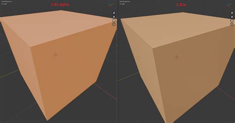 Blender 2 83 Have A Different Viewport Color Rendering Basics And Interface Blender Artists
