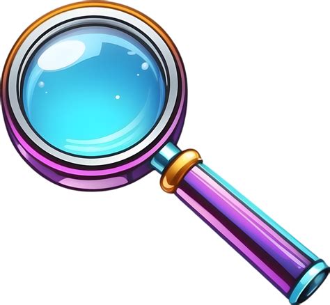 Ai Generated Magnifying Glass Cartoon Png 35974523 Png