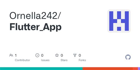 Github Ornella242flutterapp