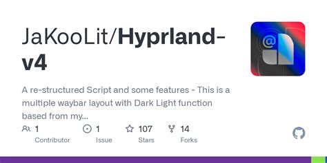 Github Jakoolit Hyprland V4 A Re Structured Script And Some Features