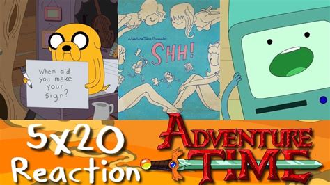 Shh Adventure Time 5x20 Reaction Youtube