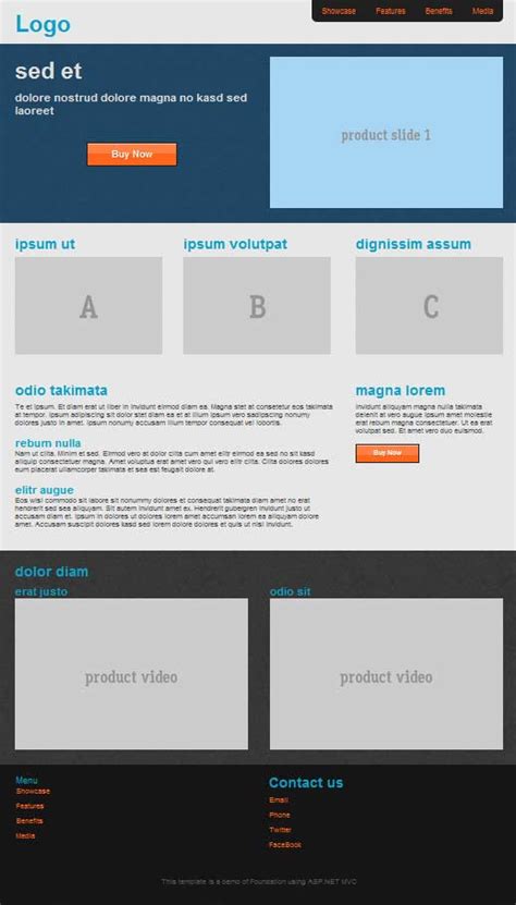 Responsive Design Using Foundation With Aspnet Mvc Simple Talk