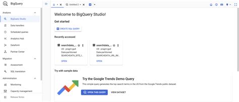 Get Started With Gsc Queries In Bigquery