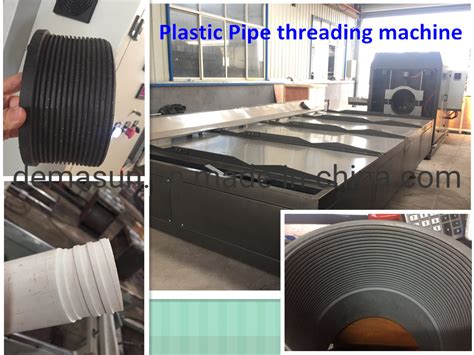 Small Upvc Pipe Threading Machine Pvc Pipe Machine Tube Extrusion Line Pipe Threader Equipment