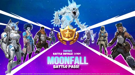 Fortnite Chapter 4 Season 4 Moonfall Map Concept Battle Pass