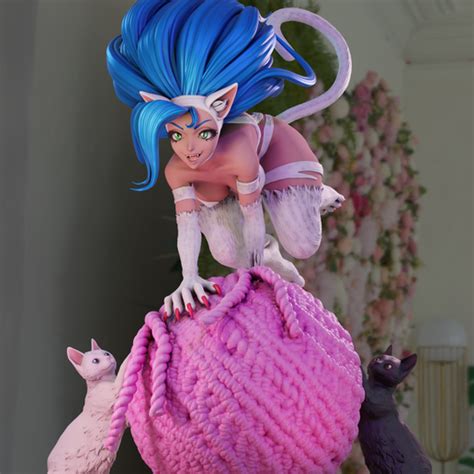 👙 Felicia Darkstalkers・ 3d File For 3d Printing・cults