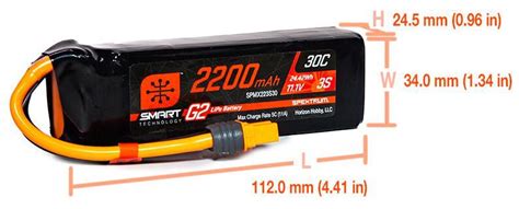 Appliance Electronics 2200mah 3s 11 1v Smart G2 30c Ic3 Spmx223s30