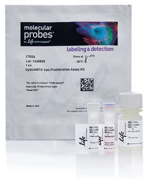 Molecular Probes™ Cyquant™ Cell Proliferation Assay Kit For Cells In