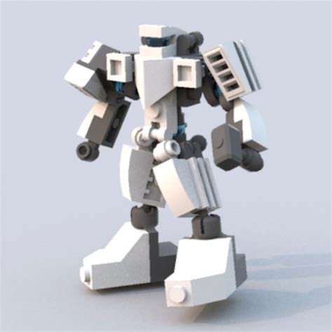 Authentic Lego Mini Mech Robot Minifig Minifigure Size Moc Custom Birthday Christmas T