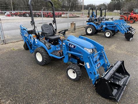 Ls Tractor Mt122 Hydro Sub Compact Tractor Loader Backhoe Haney