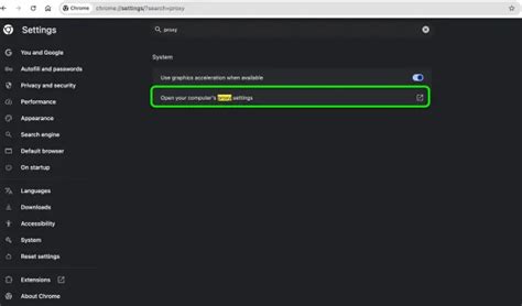 How To Set Up Chrome Proxy Settings On Windows And MacOS