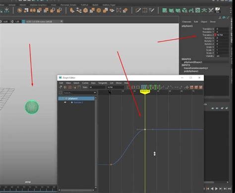 Keyframe Animation Bouncing Ball Maya Tutorial