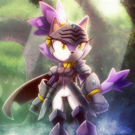 Blaze The Cat Sonic Wallpapers Wallpaper Cave