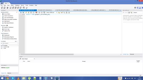 Sql All Tables Open When Connecting To Mysql Database Stack Overflow