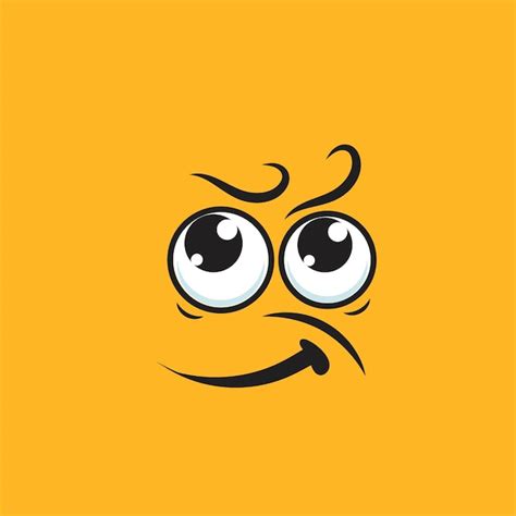 Premium Vector Smile Emotion Icon Vector Illustration