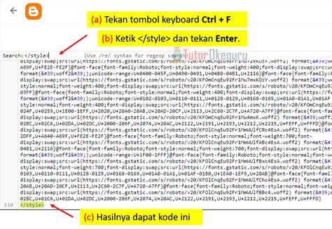 script anti copy paste copas blogger tutorial okeguru