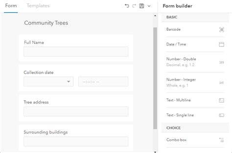 Build Forms With ArcGIS Field Maps