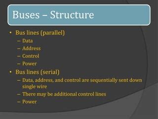 Types Of Buses Of Computer PPTX