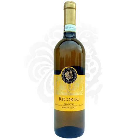 Ricordo Romagna Docg Albana Secco Tenuta Nasano