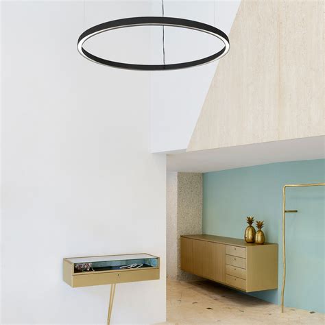 Luceplan Compendium Circle 110cm Black Uk