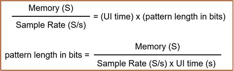 Calculating The Longest Data Pattern An Oscilloscope Can Capture Signal Integrity Journal