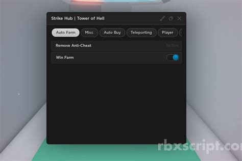 tower of hell insta win get all items auto buy scripts rbxscript