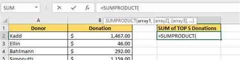 How To Find The Sum Of Largest N Numbers In Excel Sheetaki
