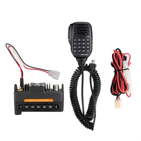 RT Super Mini Dual Band DMR Mobile Radio GPS