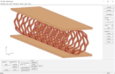 a cad field and solid graphical pre and postprocessing user