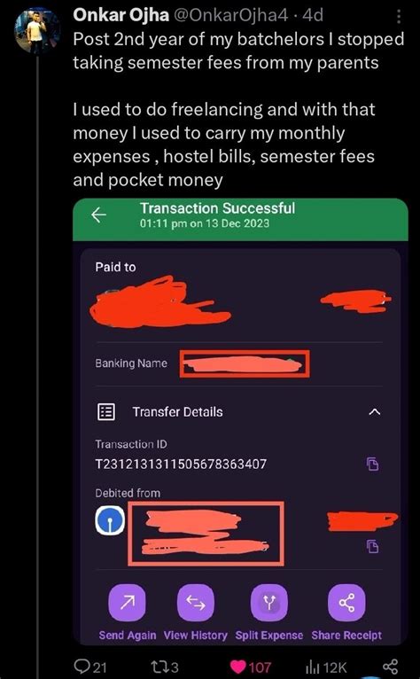 🚨post 2nd Year Of My Batchelors I Stopped Taking Semester Fees From My