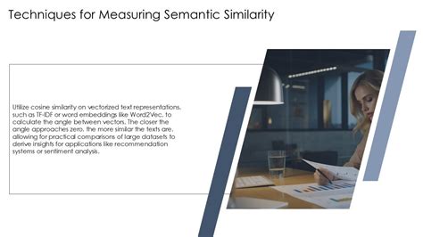 Techniques For Measuring Semantic Similarity Ppt Example St Ai Ss Ppt