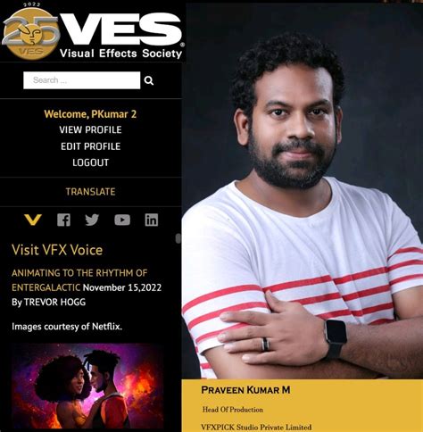 praveen kumar on linkedin ves vfxpick visualeffects vfx hollywood