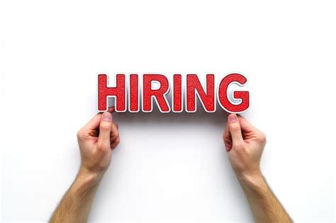 Hiring Seeking New Talent Premium Ai Generated Image