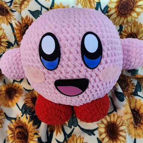 Kirby Amigurumi Pdf Pattern Beginner Friendly Crochet Pattern Etsy