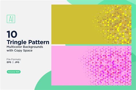 Vibrant Triangular Pattern Background Multi Colors 4527058