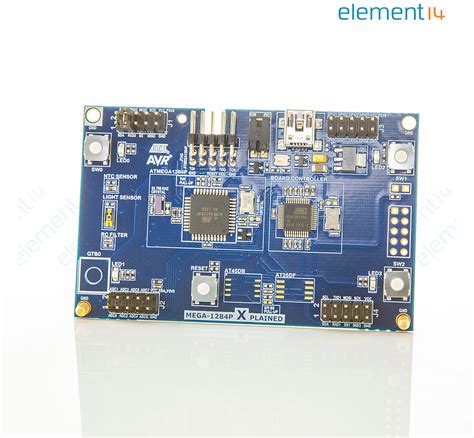 Atmega1284p Xpld Microchip Evaluation Kit Atmega1284p Mcus Sensors