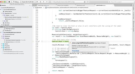 [bug] in android attempt to read from field int android view viewgroup layoutparams width on