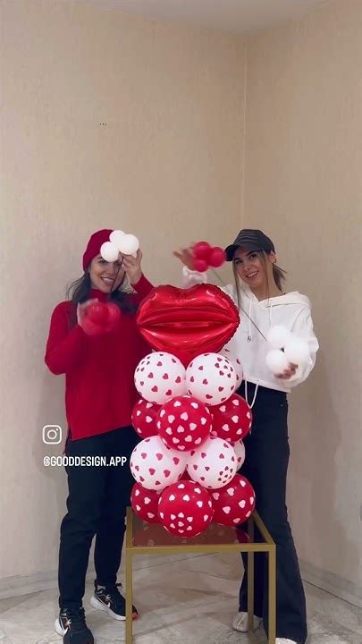 بادکنک آرایی ساده بوکت آموزش ایده بادکنکآرایی بادکنک دکور قلبی