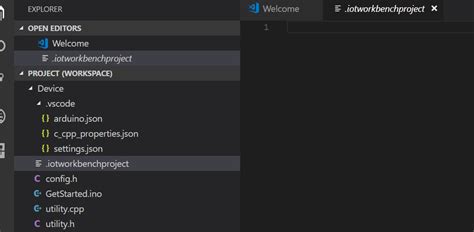 Iotworkbenchproject File Without Any Content · Issue 133 · Microsoftvscode Iot Workbench · Github