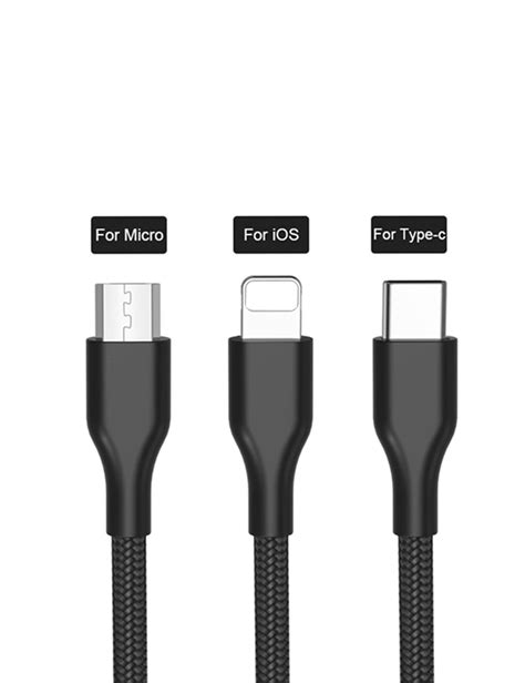 Usb C Micro B Lightning 1 Meter Bahrain Bitware Store Electronics Store