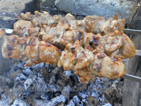 Шашлык из курицы в соевом соусе 7 фото в рецепте