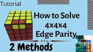 How To Solve 4x4 Rubik S Cube Edge Parity 4x4 Edge Pa Doovi